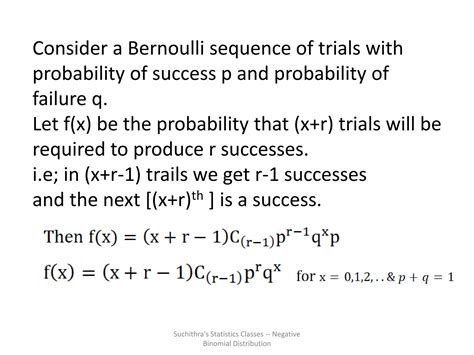 Negative Binomial Distribution Pptx