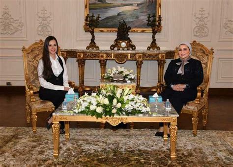 السيدة انتصار السيسي ترحب بقرينة رئيس صربيا أتمنى لها لحظات سعيدة في