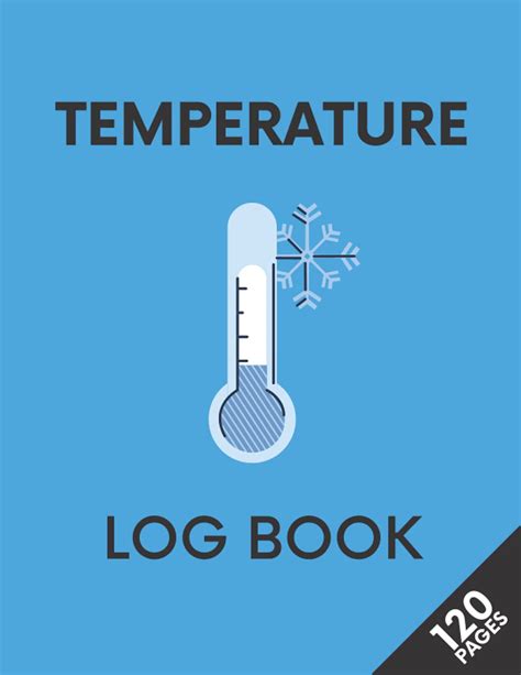 Buy Temperature Log Book Food Temperature Log Sheets Refrigerator Fridge Freezer Temperature
