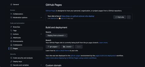 Deploying Reactvite Website In Github Pages Developersio