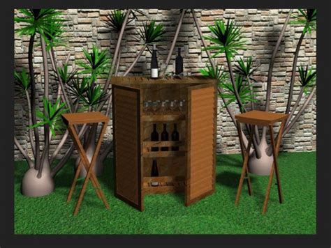 3d Model Of Cabinet And Furniture Blocks Layout Photo File