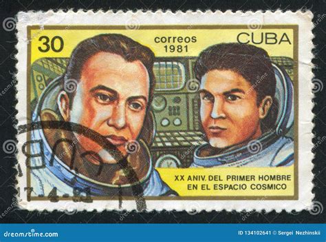 Valery Ryumin And Leonid Popov Editorial Photo Image Of Envelope Message 134102641