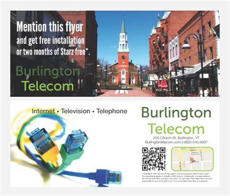 Burlington Telecom Print Ads Audrey Ramsden