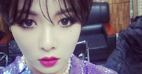 포미닛 현아 셀카 물오른 미모 새하얀 피부 청순 섹시