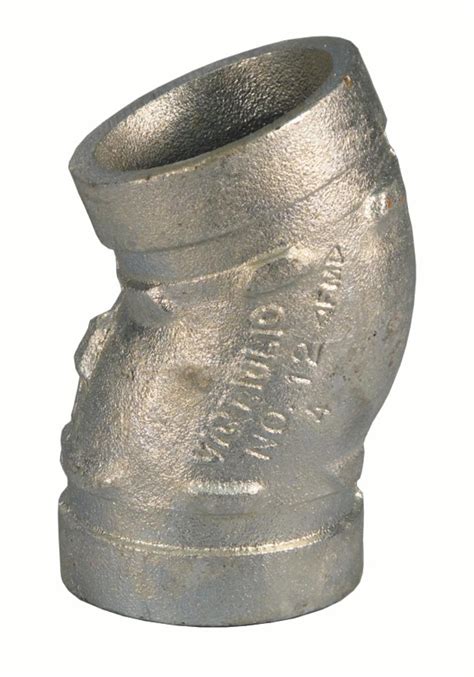 Bend Victaulic Rg Gal 165mm X 22 Roll Groove Bends Roll Grooved