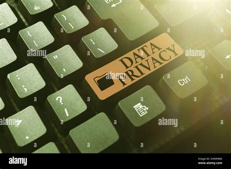 Inspiration Showing Sign Data Privacy Concept Meaning Internet Security And Digital Protection