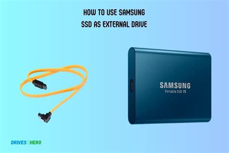 How To Use Samsung Ssd As External Drive Steps
