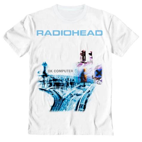 Radiohead Ok Computer Polera Hombre Serigrafía Poleras A Un Click