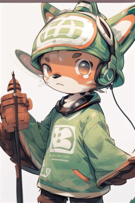 Sumi Olympic Mascot V1 Image Created By Kitsunegirl Tensorart