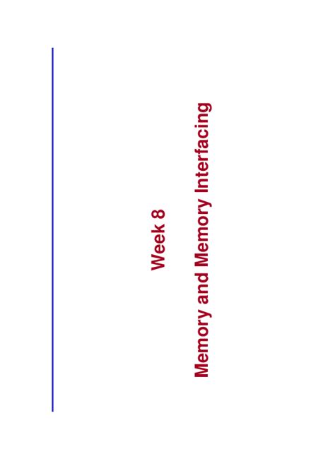 Pdf Memory Interfacing In 8086