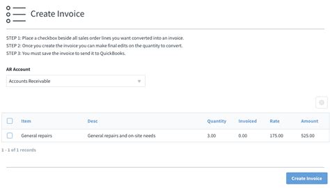 How To Create An Invoice In Quickbooks Methodcrm