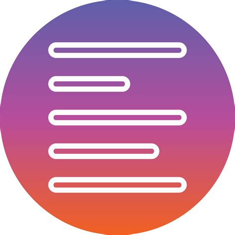 Align Vector Icon Design 15343717 Vector Art At Vecteezy