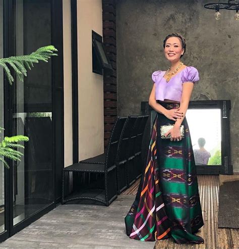 Filipiniana Philippines Traditional Costume Modern Filipiniana Dress