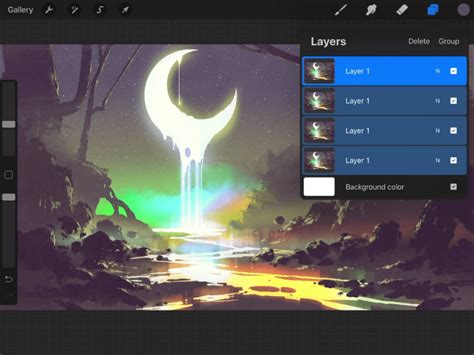 How To Merge Layers In Procreate Individual And Multiple Layers
