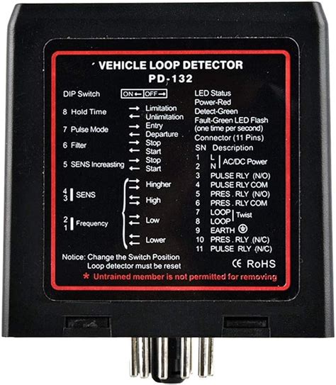 Car Park Barrier Loop Detectors Inductive Vehicle Loop Detectorloop Sensor For Vehicle Access