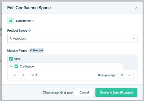 Confluence Integration
