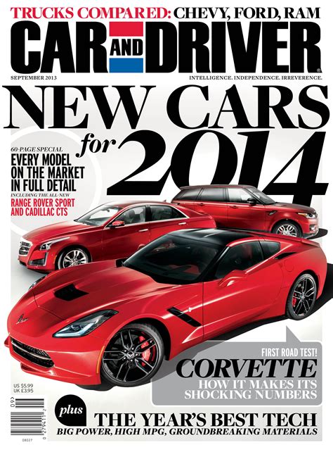 Corvette Car And Driver Cover