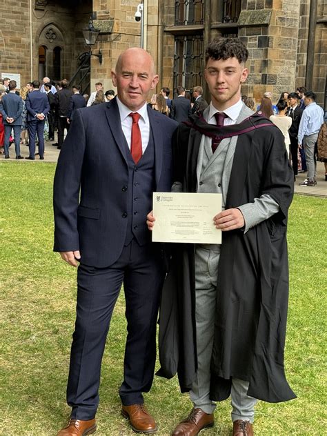 I Am Excited To Share That I Have Graduated From The University Of Glasgow With A First Class