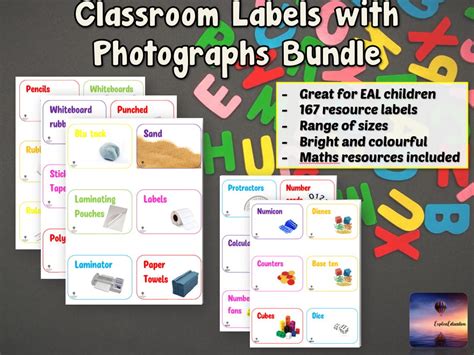 167 Classroom Resource Labels Bundle Teaching Resources