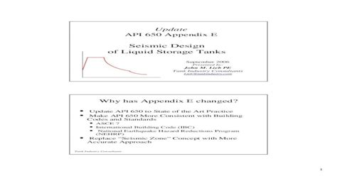 Api 650 Appendix E