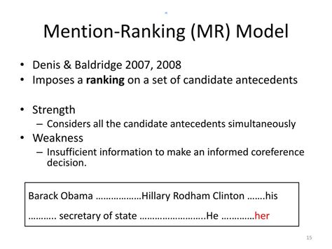 Ppt Supervised Models For Coreference Resolution Powerpoint Presentation Id14460