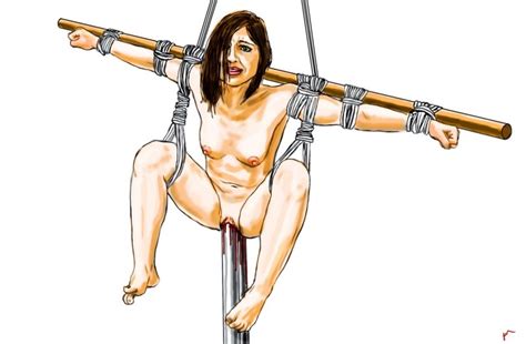 Rule 34 2d Artist Request Bondage Character Request Copyright Request Female Suspension White