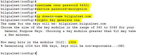 Cisco Switch ve Router üzerinde SSH Açma BilgiALNET