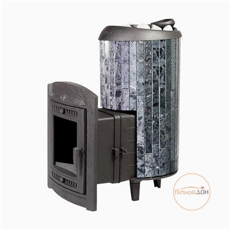 Печь банная Атмосфера Xl ламели Пироксенит купить по цене 184700 руб в СПб и ЛО доставка монтаж