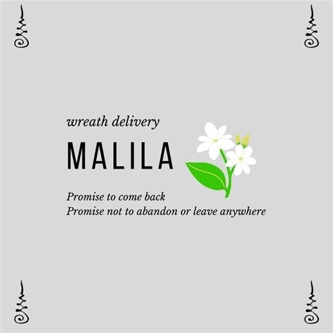 Malila มะลิลาพวงหรีด