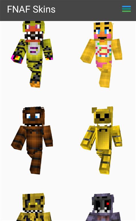Skins From Fnaf For Minecraft Pe Apk For Android Download