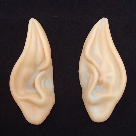 1 쌍 할로윈 파티 엘프 엘프 귀 지적 애니메이션 요정 코스프레 의상 뱀파이어 소프트 크리스마스 파티 마스크 액세서리남자아이