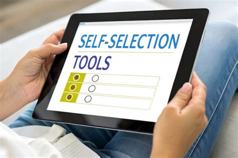 What Is A Self Selection Tool Back9 Digital