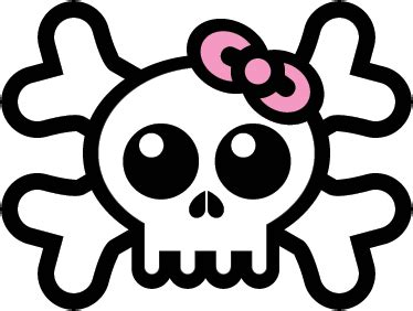 Hello Kitty Skull And Crossbones