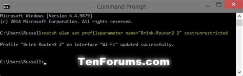Set Wireless Network As Metered Or Non Metered In Windows 10 Tutorials