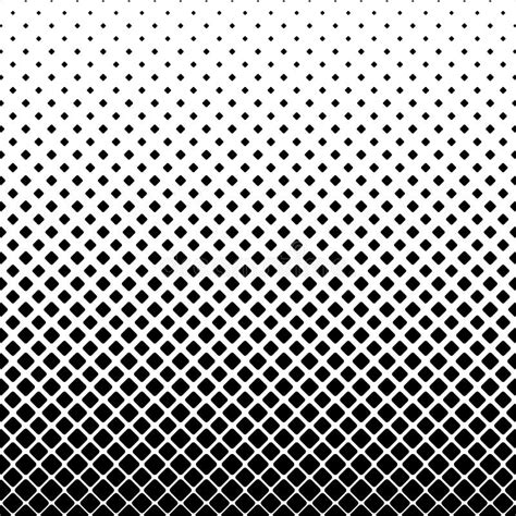 Monochrome Square Pattern Background Black And White Geometric Vector