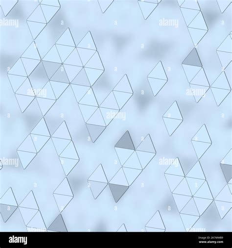 Abstract Retro Artistic Low Polygon Triangle Strip With Geometric Grid Mesh Pattern In A