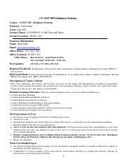 Database Systems Course Concepts Design And Implementation Course Hero