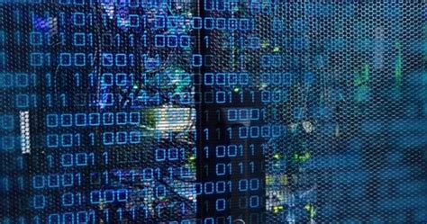 Animation Of Binary Code And Data Over S Stock Video Pond