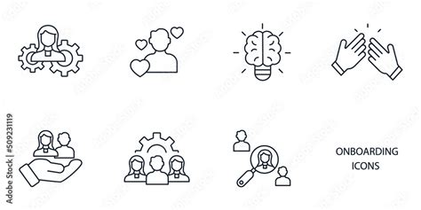 Vetor De Onboarding Icons Set Onboarding Pack Symbol Vector Elements For Infographic Web Do
