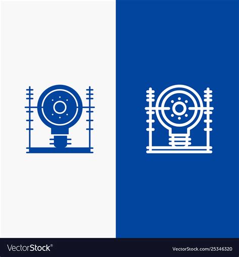 Define Energy Engineering Generation Power Line Vector Image