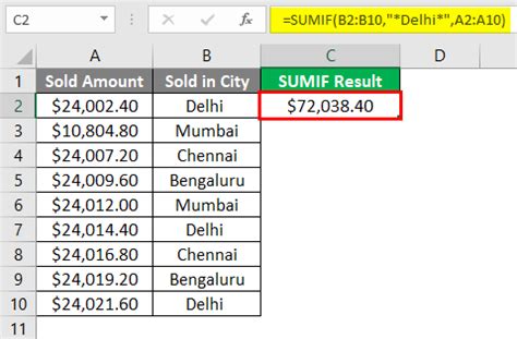 SUMIF With Text How To Use SUMIF Wth Text In Excel