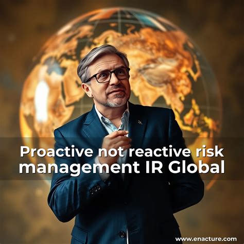 Proactive Not Reactive Risk Management Ir Global