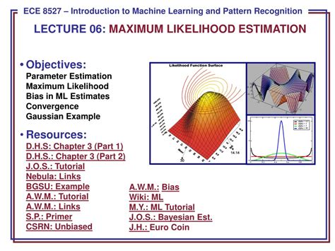 ppt lecture 06 maximum likelihood estimation powerpoint presentation