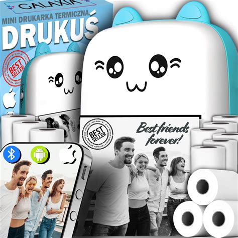 Mini Imprimanta Termica Galaxia Cu Role Hartie Termica Bluetooth Compatibil Ios Android