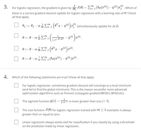 Solved 2 Suppose You Have The Following Training Set And