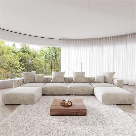 Jach 181 Oversized Modular Sectional Sofa U Shaped Deep 4
