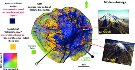 Seismic Facies Classification Result Using Som We Interpret The Purple Download Scientific