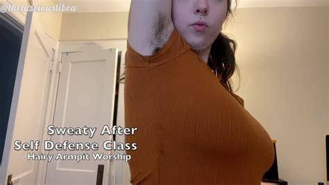 Sweaty After Self Defense Class Hairy Armpit Worship Thelusciouslibra Clips4sale