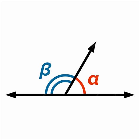 Premium Vector Adjacent Angles Two Angles That Have A Common Side