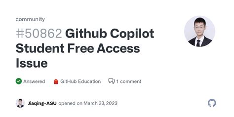 Github Copilot Babe Free Access Issue Community Discussion 50862 GitHub